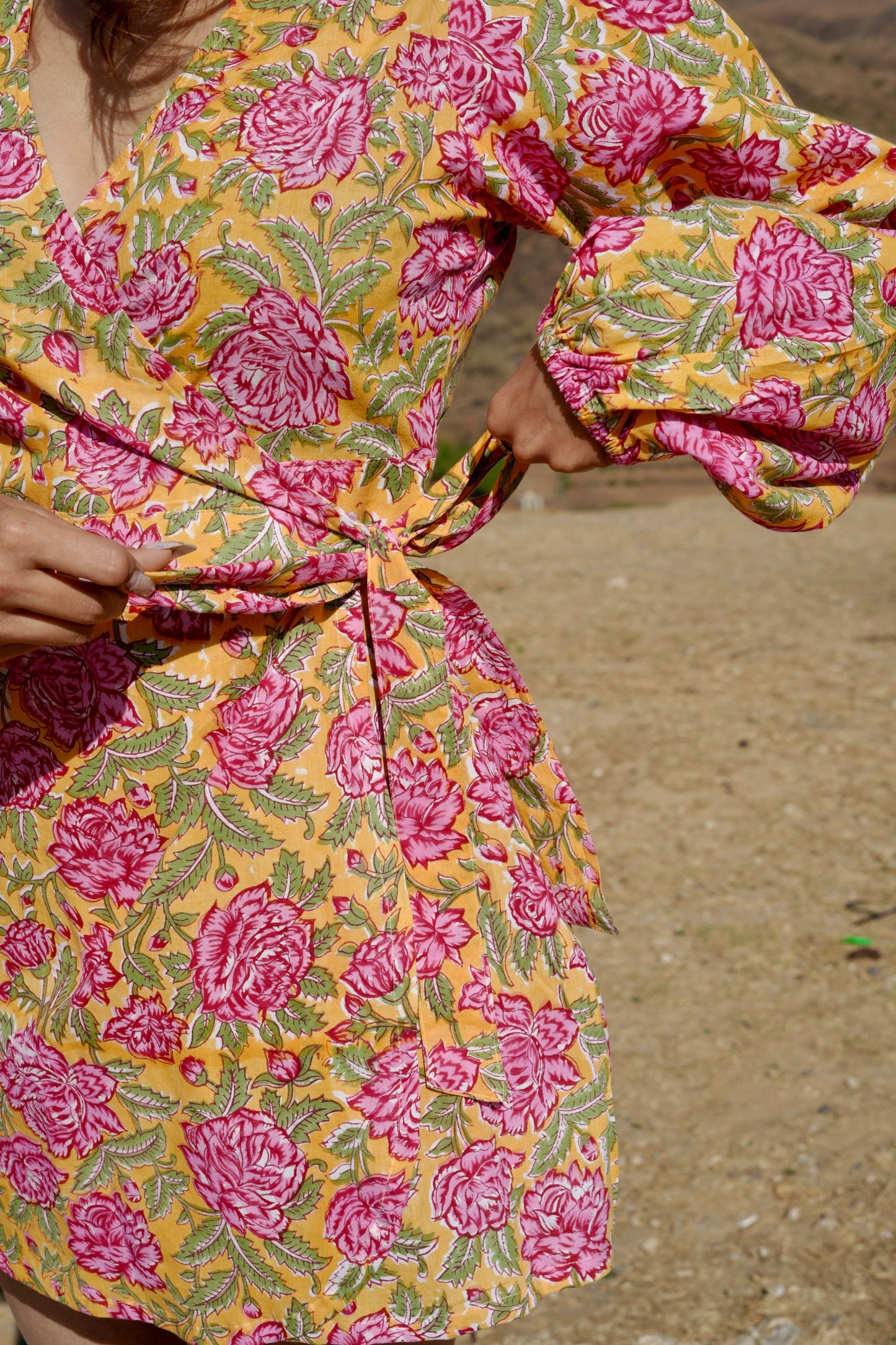 Wrap Around Dress – SilayiBazi